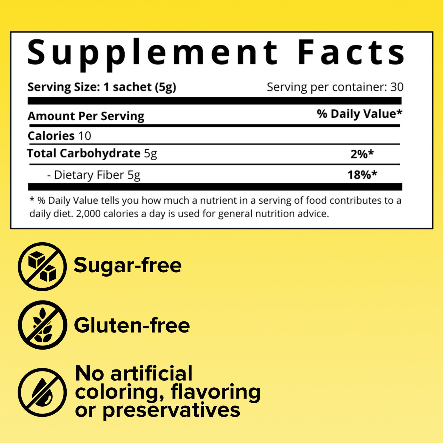 Fibrosol ADVAGEN Prebio 5g sachets 30s- Soluble Prebiotic Fiber ...