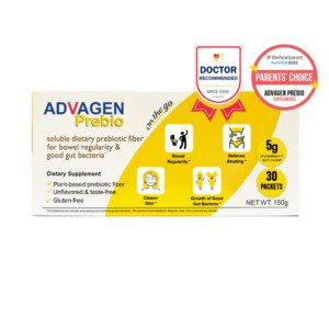 Fibrosol ADVAGEN Prebio 5g sachets 30s- Soluble Prebiotic Fiber ...